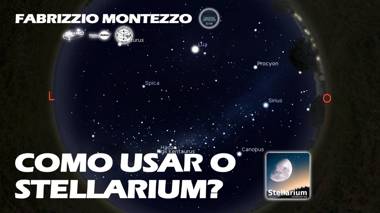 Como usar o Stellarium? - YouTube