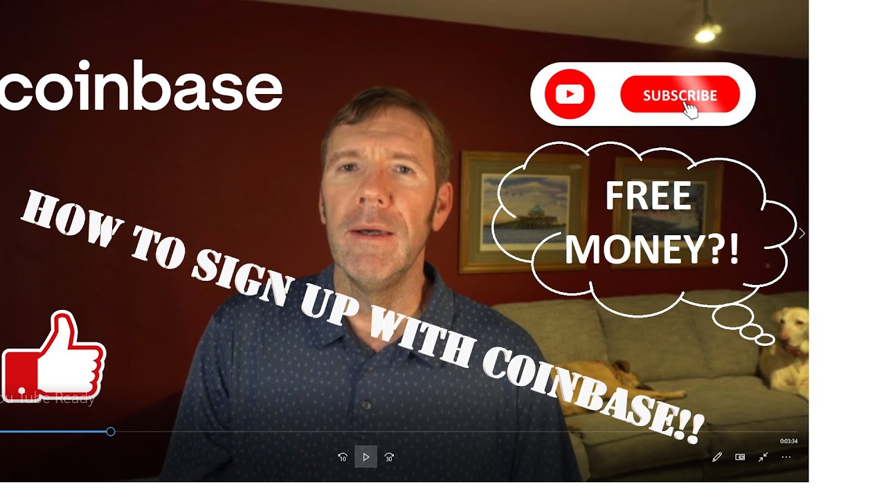 How to sign up with Coinbase - YouTube