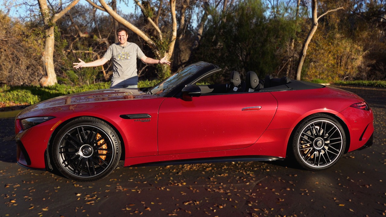 The 2023 Mercedes-AMG SL63 Is the SL Completely Reimagined - YouTube