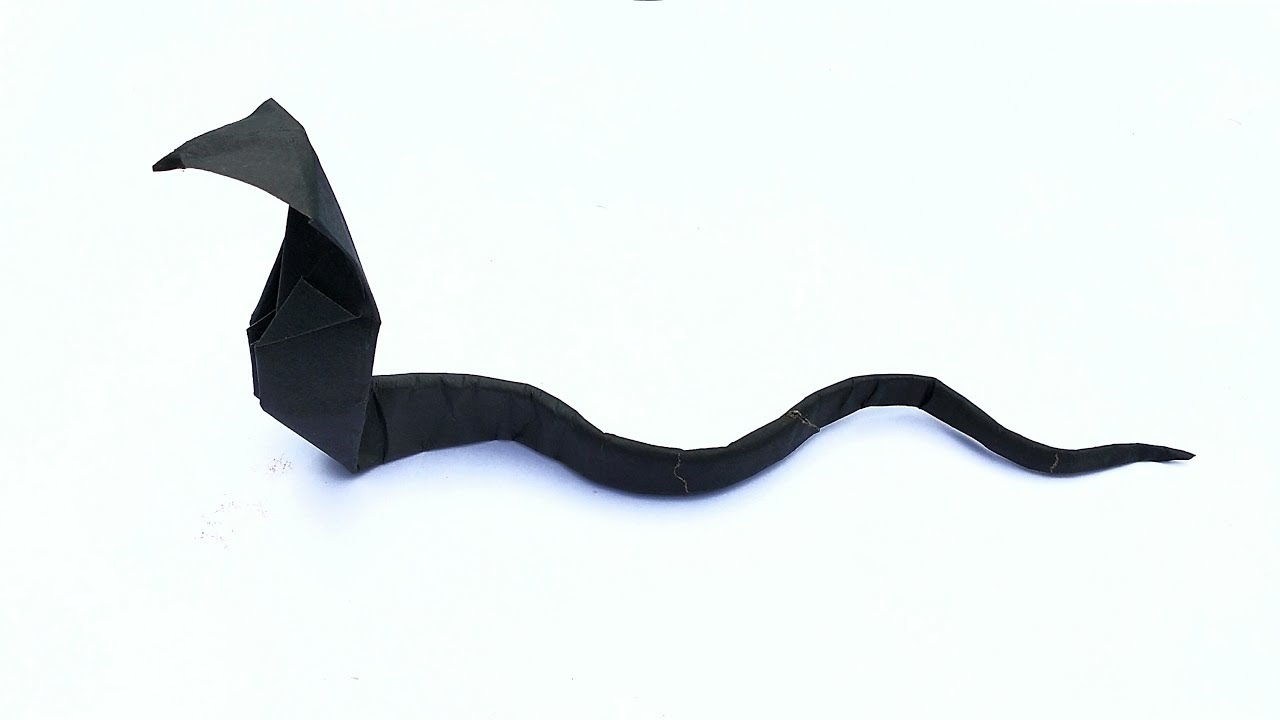 Paper Snake || Origami Snake || DIY - YouTube