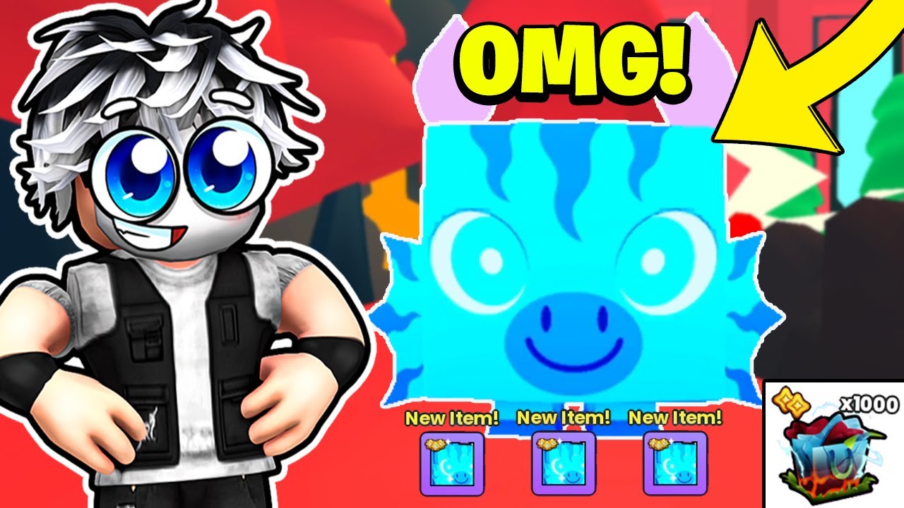 OTWORZYŁEM 1000 NOWYCH ETERNAL GIFTÓW W PET SIMULATOR 99! *GIGA FART ...