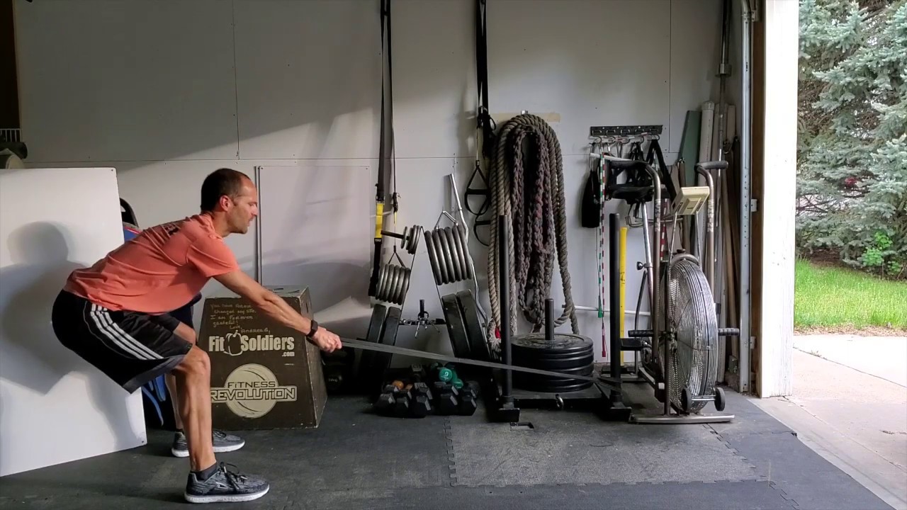 How To - Full Body Band Row - Exercise Tutorials - YouTube