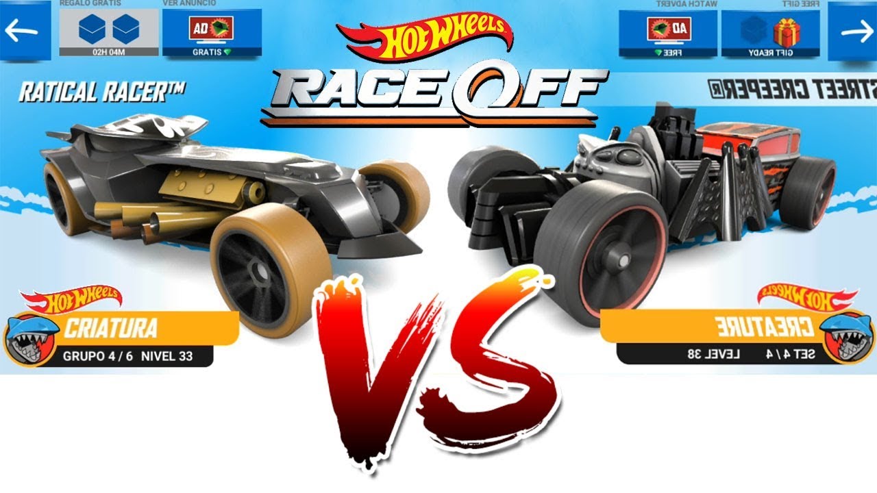 Hot Wheels Race OFF: Ratical Racer Vs Street Creeper - YouTube
