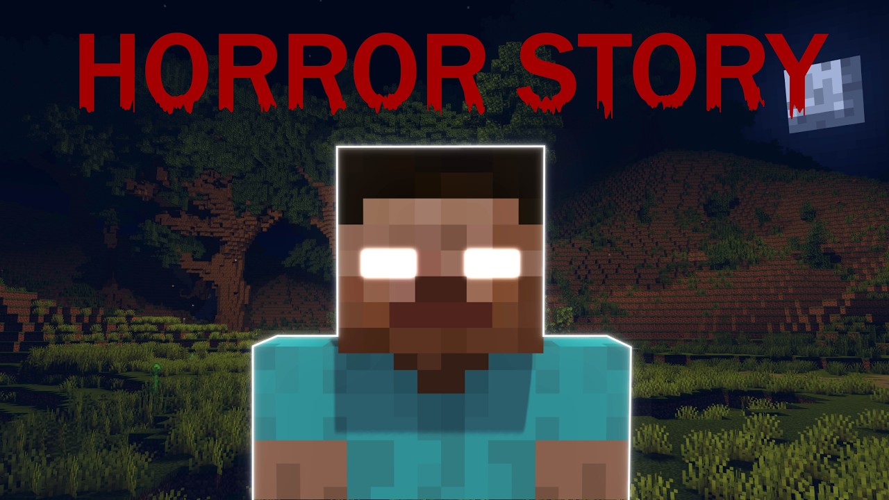 Herobrine! First Encounter | Minecraft Horror Story - YouTube