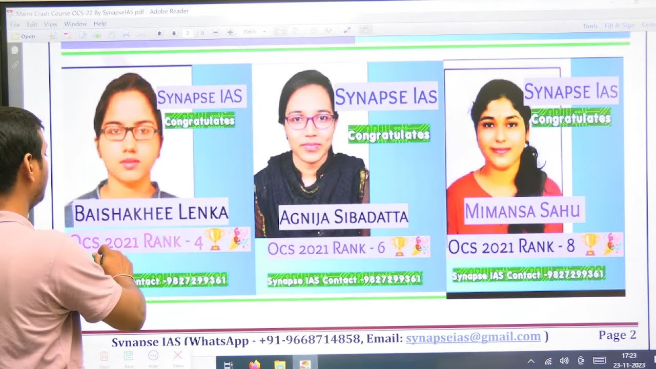 OCS Mains Crash Course Announcement Contact- 9668714858 - YouTube