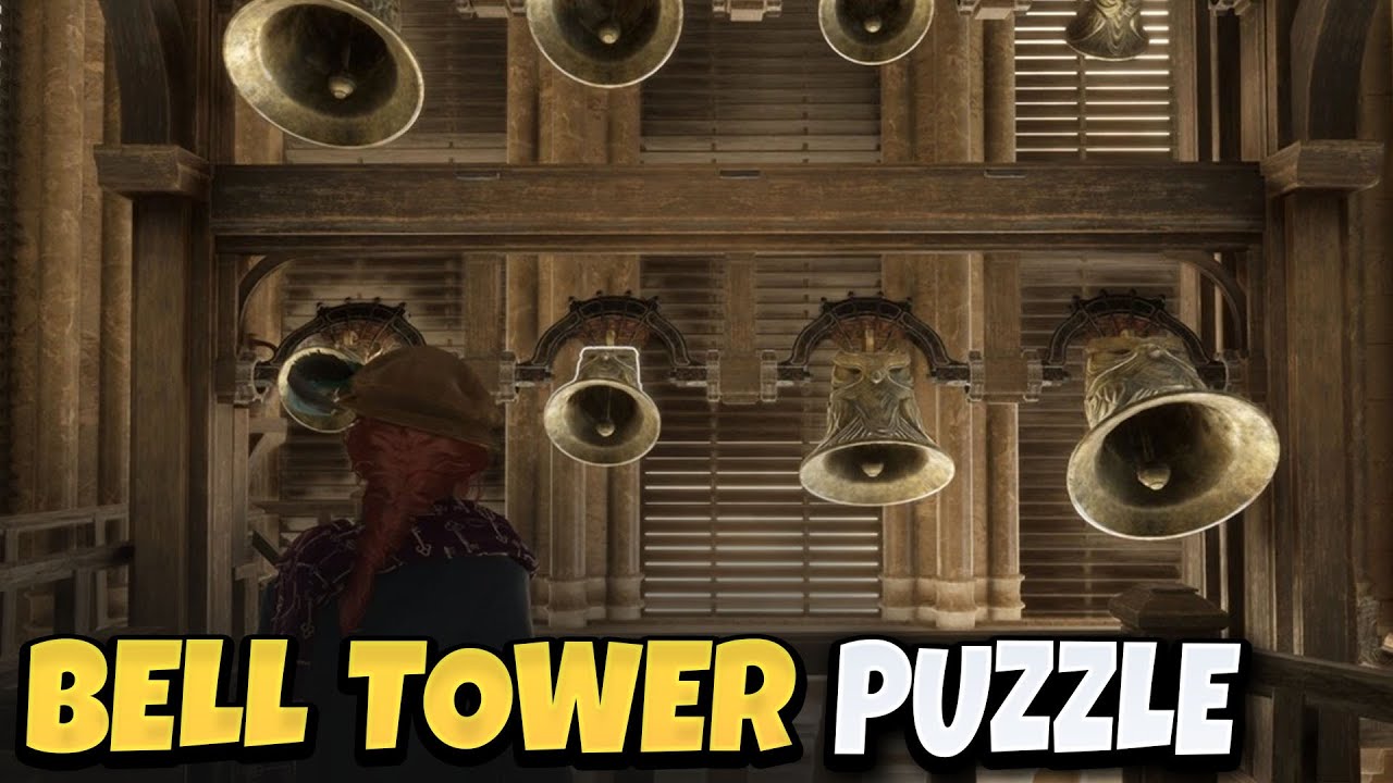 Bell Tower Puzzle Hogwarts Legacy - YouTube