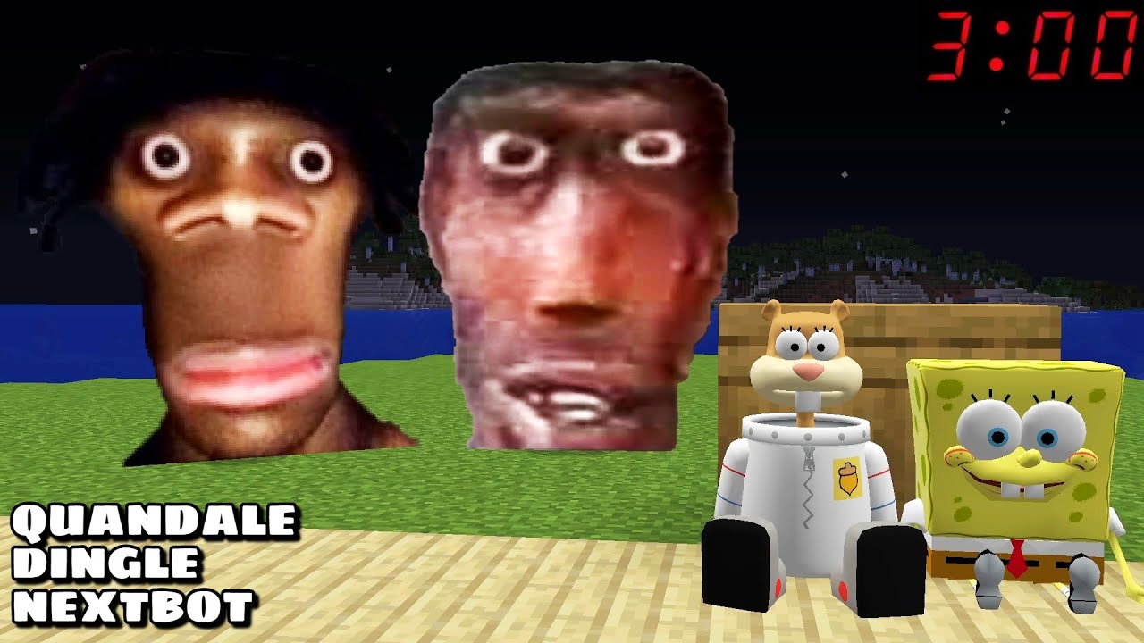 QUANDALE DINGLE NEXTBOTS ARE CHASING US in Minecraft - Gameplay ...