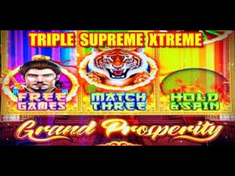 Ryan Richard Slots "Triple Supreme Extreme" Slot Machine at Potawatomi ...