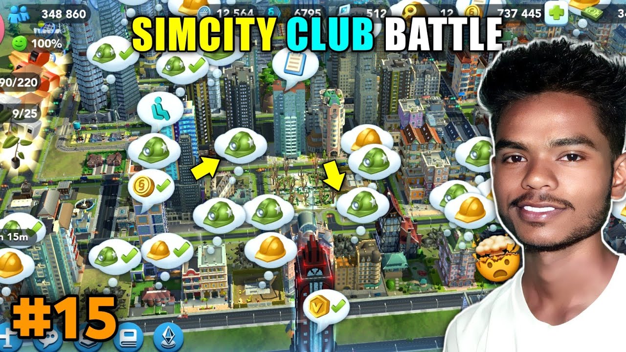 🏙 SimCity BuildIt The Enemy Club Destroyed 💥 The Buildings | SimCity ...