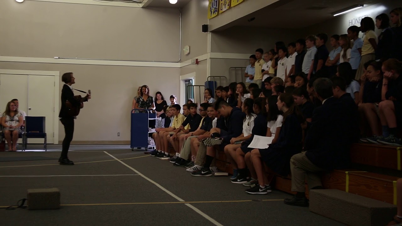 6th Grade Students Sing the Preposition Song - YouTube