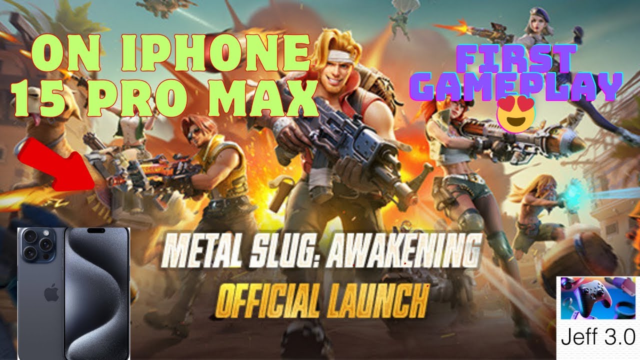 Métal slug awekening - iPhone 15 pro max - Gameplay 2024 - Nice Arcade ...