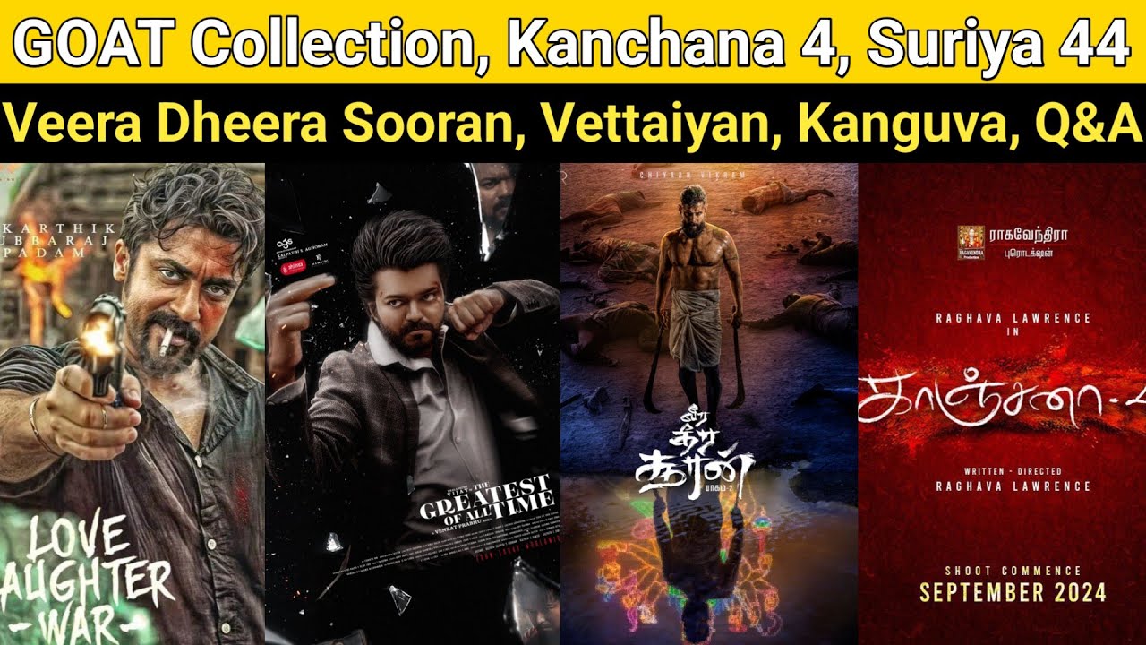 The GOAT Collection | Suriya 44 New Cast, Veera Dheera Sooran, Kanchana ...