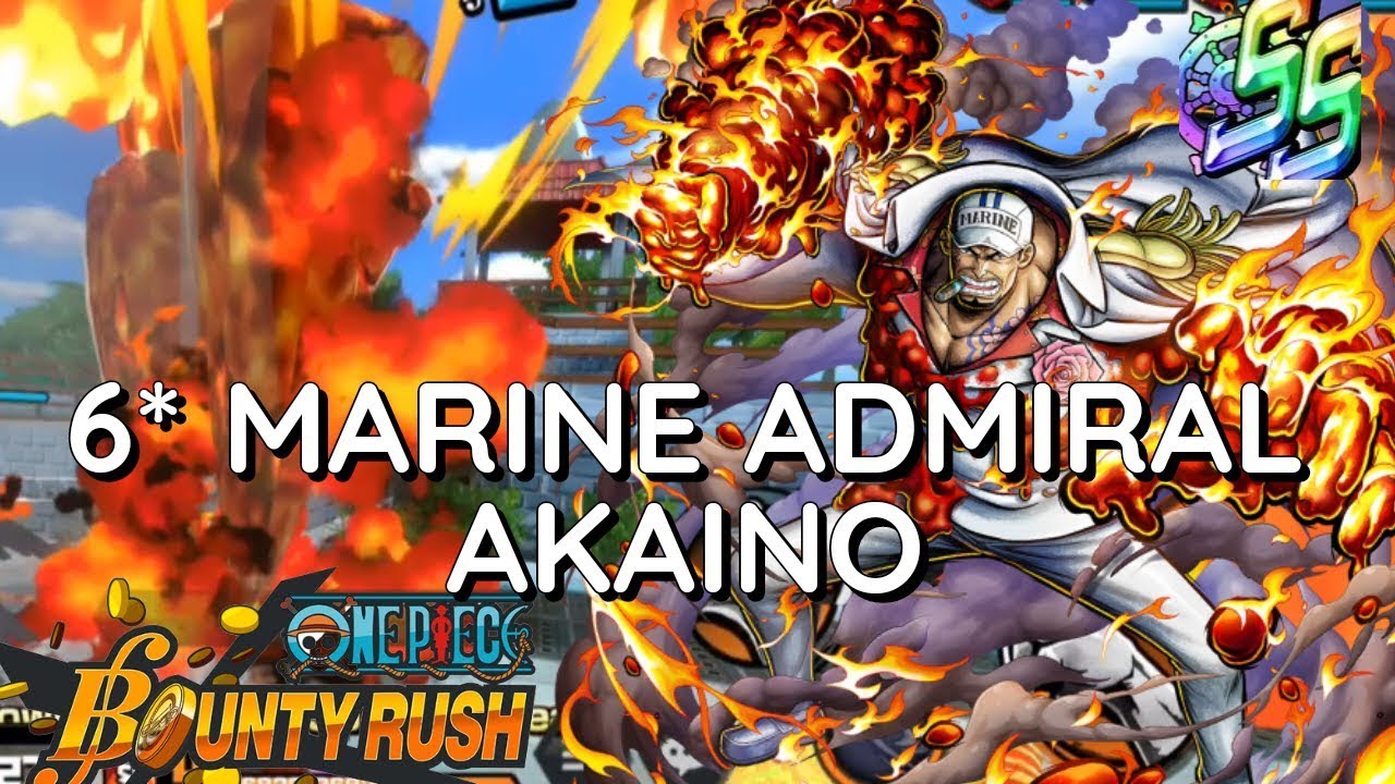 Gameplay of Fleet Admiral AKAINU in ONE PIECE BOUNTY RUSH (challang ...
