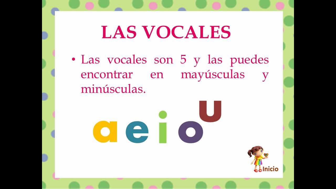 Aprendiendo vocales, colores y números - YouTube