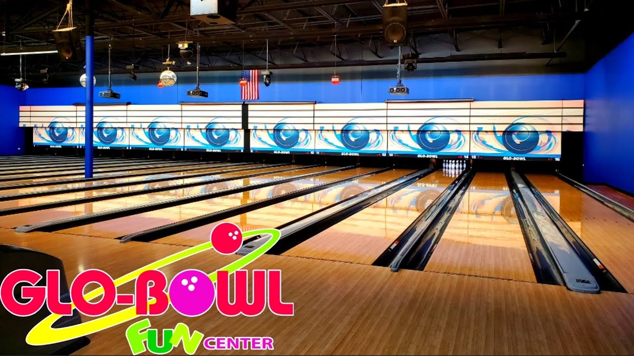 Bowling at Glo-Bowl Fun Center (GS-X) - YouTube