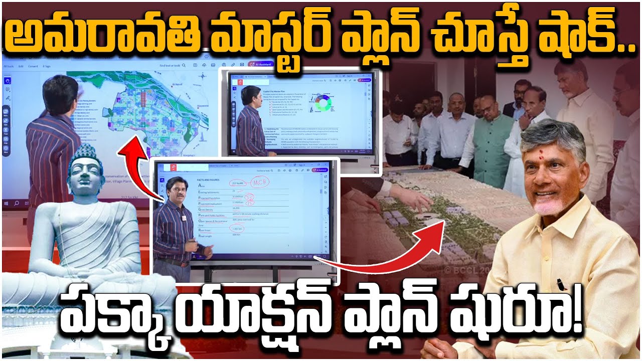 SumanTV Chief Editor Analysis On AP Capital Amaravathi Plan Map|Ap ...