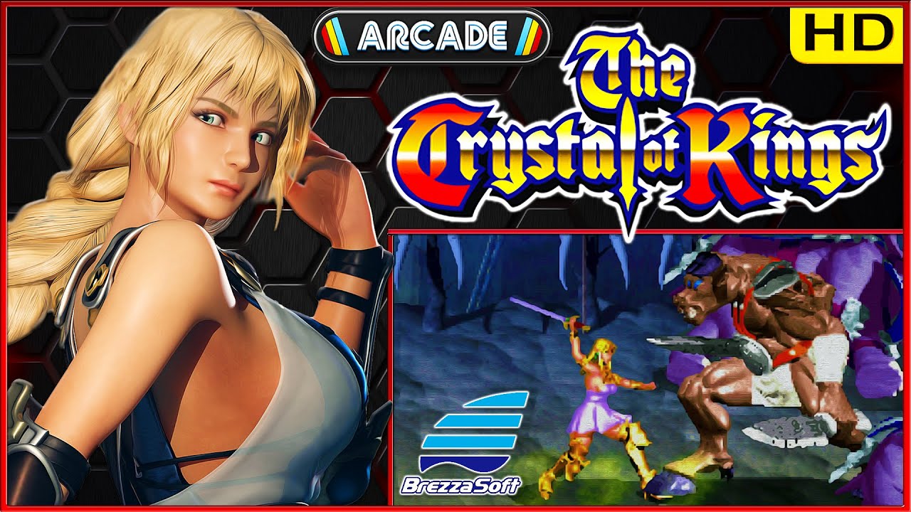 The Crystal of Kings (Arcade 2001) - Gameplay with Justicia (HD60ᶠᵖˢ) [Playthrough/LongPlay ...
