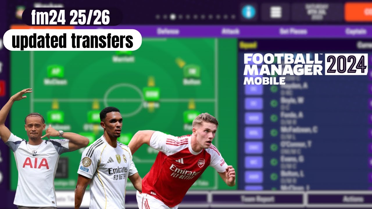 FM24 Mobile Updated Database Explained! | New Transfers, Team Changes ...