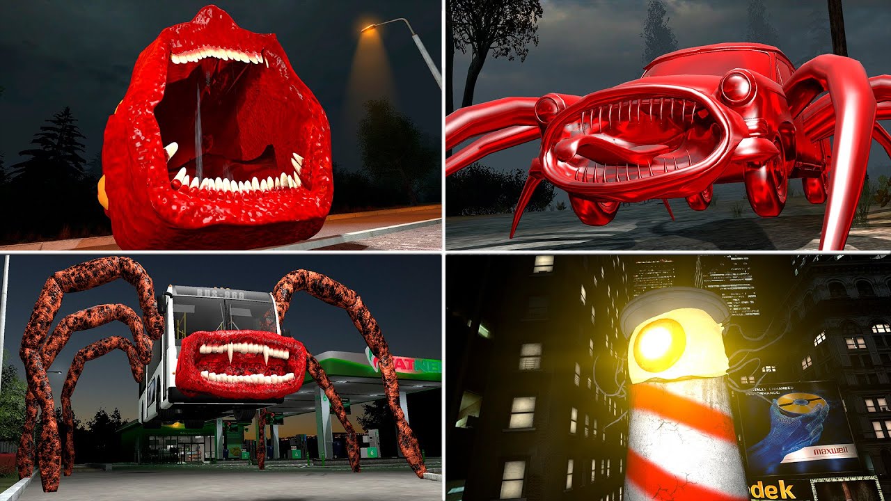 NEW BUS EATER VS OLD CAR EATER VS TRAIN EATER AND CHOO CHOO CHARLES In ... NEW BUS EATER VS OLD CAR EATER VS TRAIN EATER AND CHOO CHOO CHARLES In ...