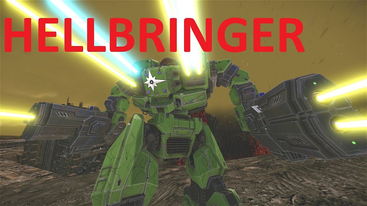 Monday short clip with Hellbringer. MechWarrior Online (MWO). - YouTube