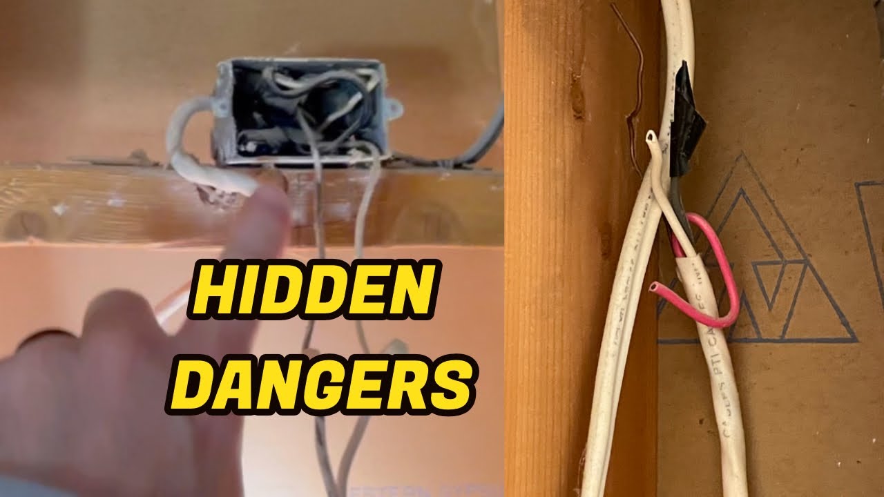 I Uncovered Dangerous Electrical issues During A Renovation! - YouTube