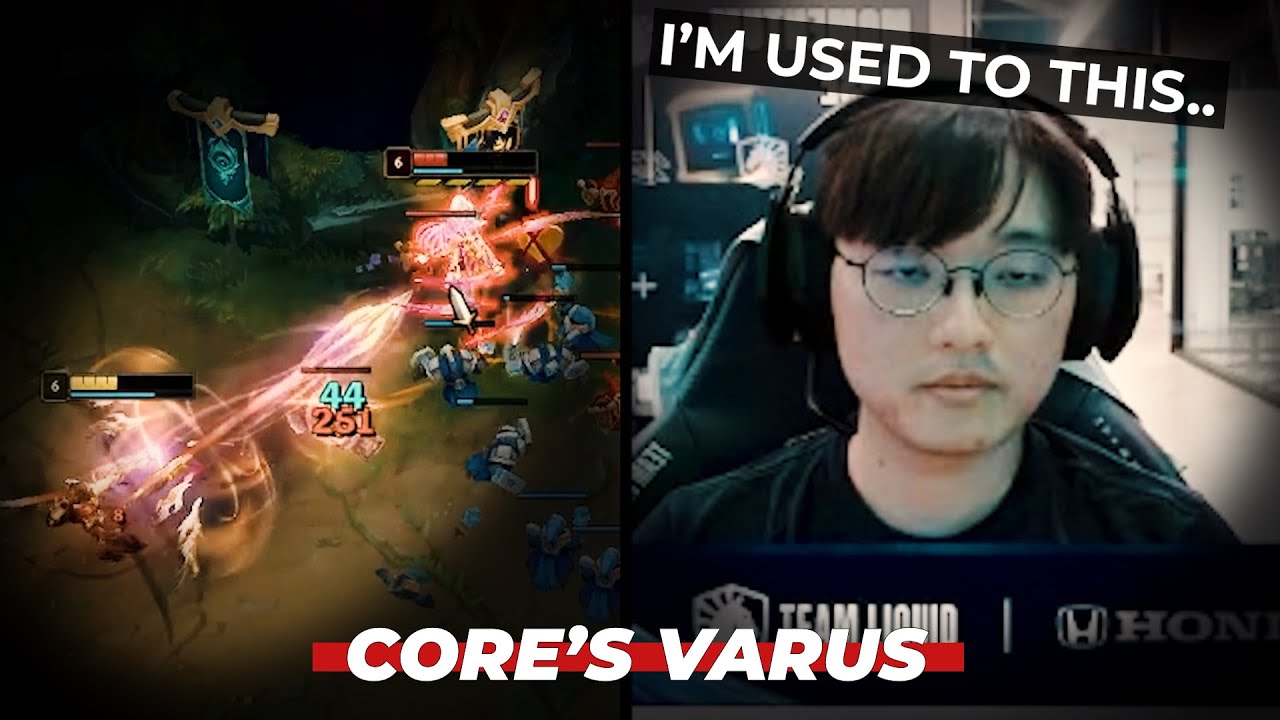CoreJJ - Core is Back with Varus ADC! #4 | CoreJJ Soloq HL #4 - YouTube