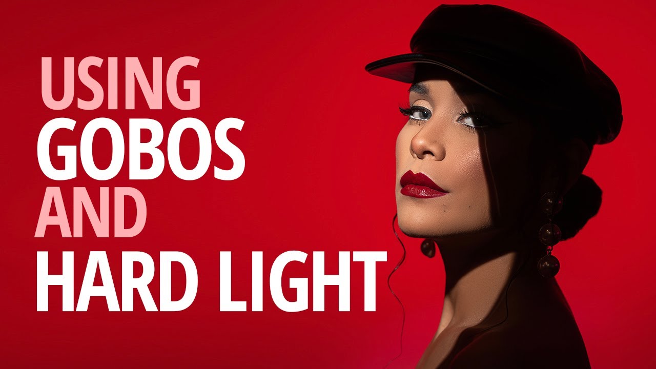 Gobos + Hard Light Photoshoot - YouTube