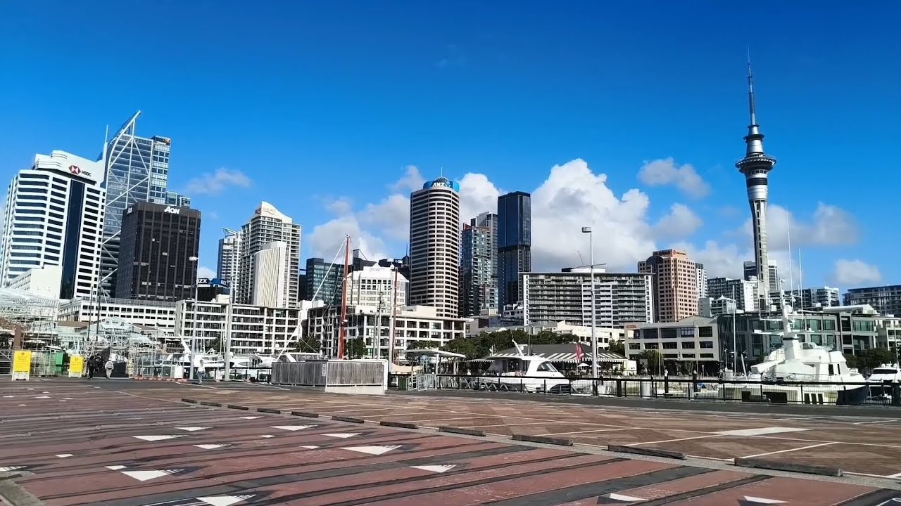 Auckland 🇳🇿 | Sunny Day 😎 | Walking Tour - YouTube
