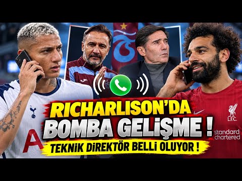 Richarlison’da Bomba Gelişme ! Trabzonspor’dan kimi aradı ! Teknik Direktör belli oluyor ! 