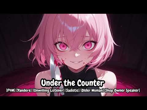 (F4M) Under the Counter (Yandere) (Unwilling Listener)  (Shop Owner Speaker) (Force Feeding)