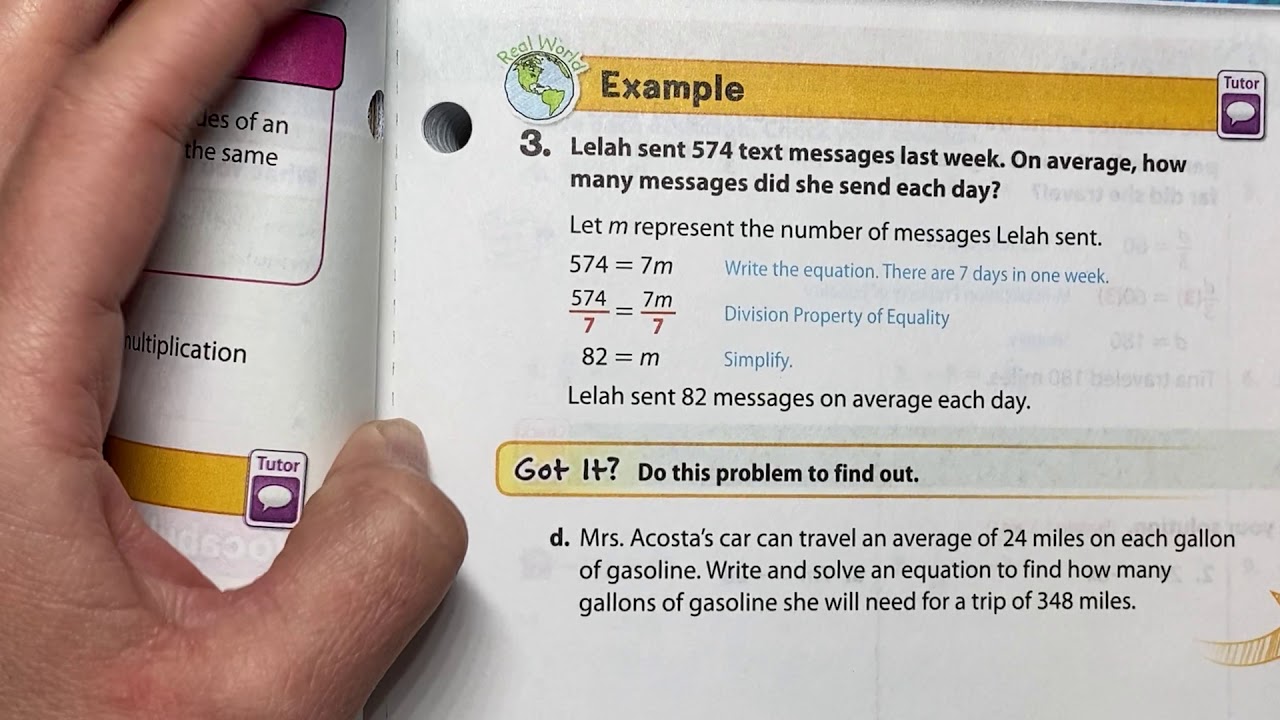 Grade 7 chapter 6 lesson 2 - YouTube