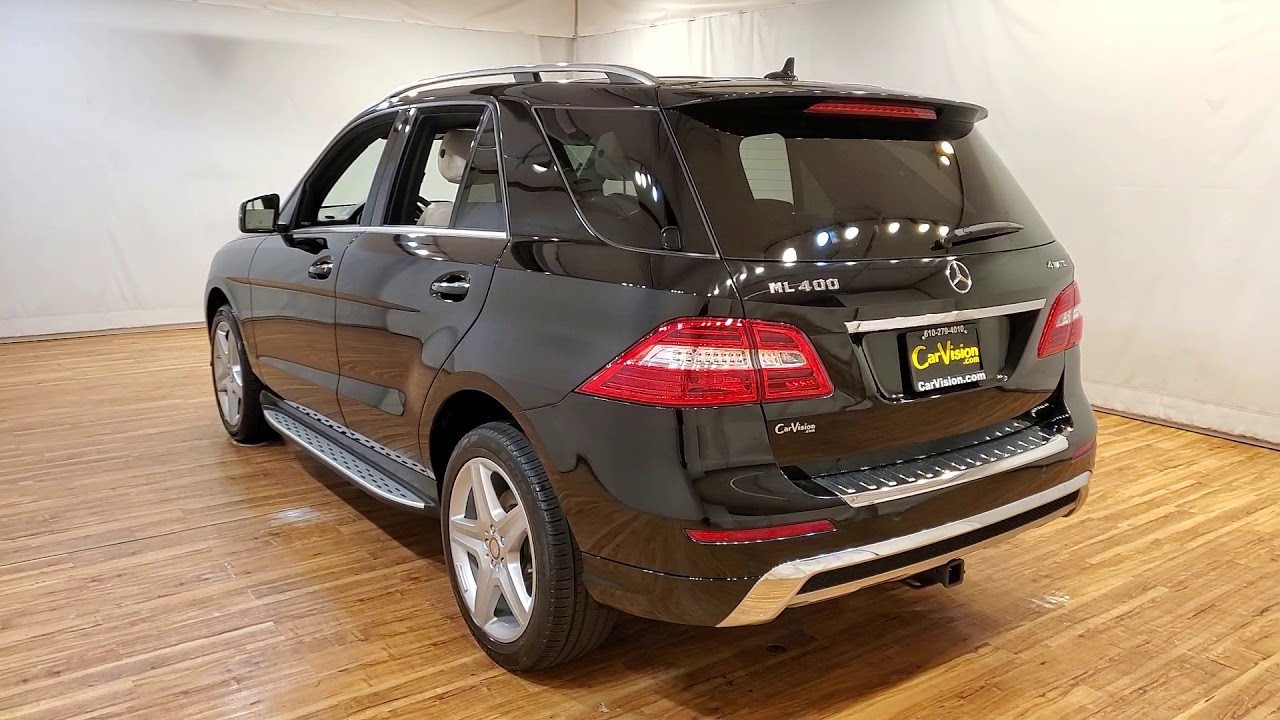 2015 Mercedes-Benz M-Class ML 400 4MATIC® NAVIGATION MOON ROOF REAR ...
