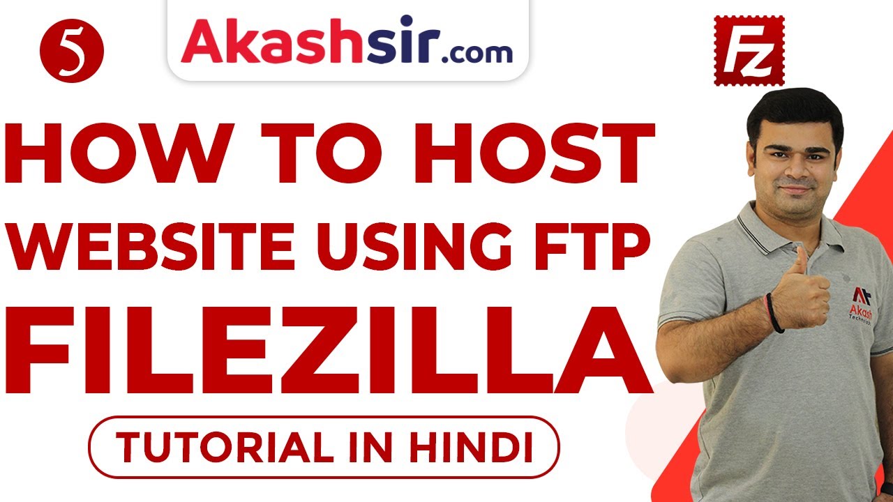 5 How To Host Website Using FTP FileZilla YouTube 5-how-to-host-website-using-ftp-filezilla-youtube