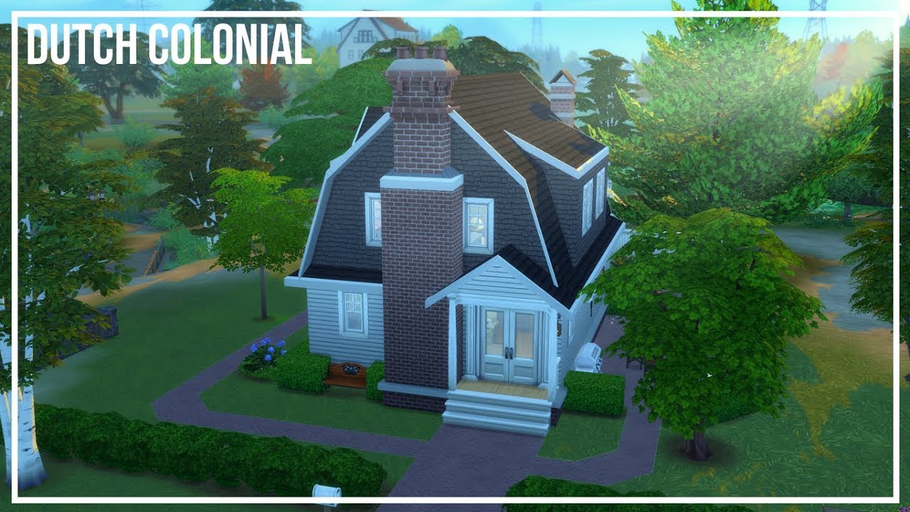 Dutch Colonial | The Sims 4 House Tour | SimmerNick - YouTube
