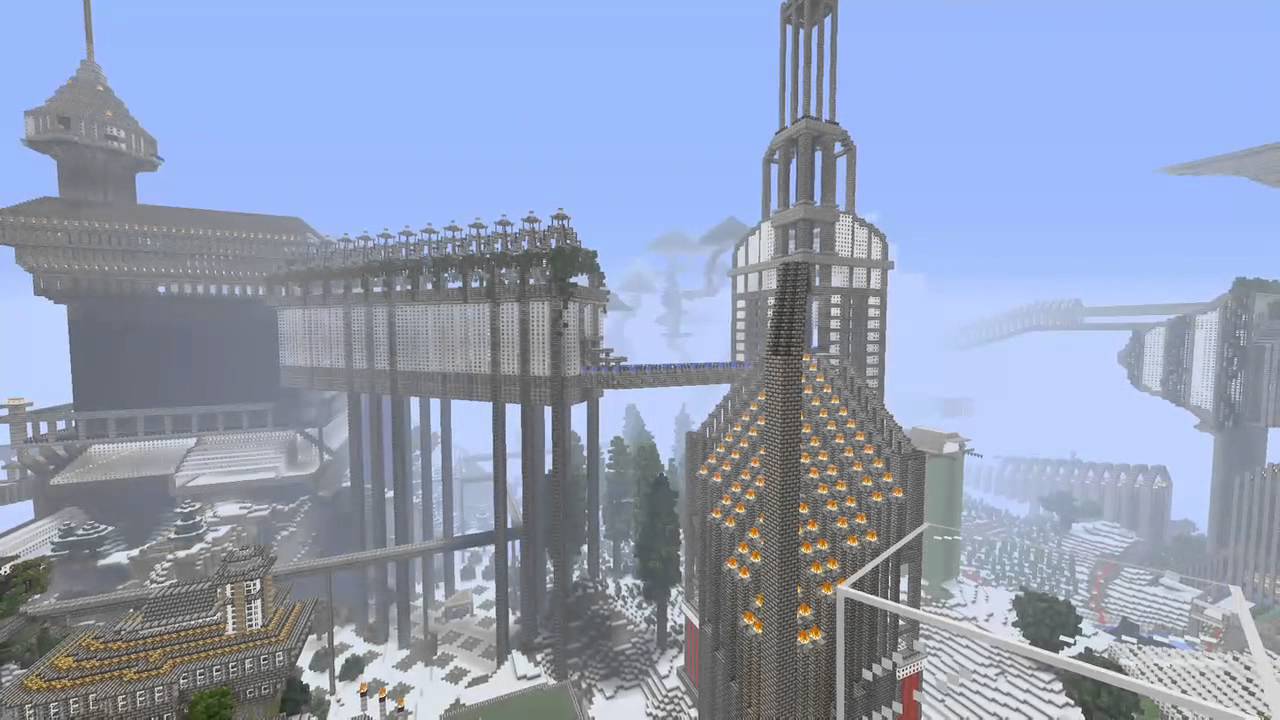 MINECRAFT UTOPIA 10000HRS SOLO BUILD PART2 DAY - YouTube