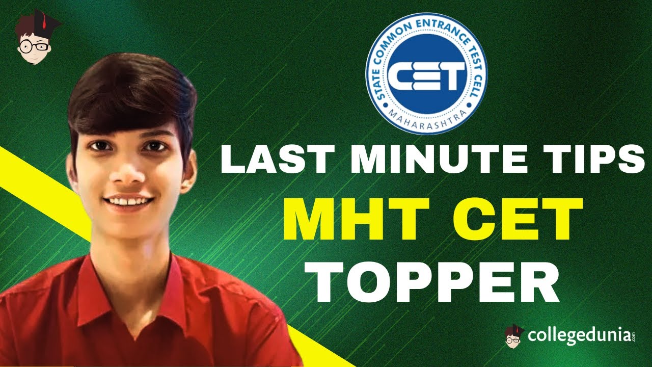 Scoring 90 Percentile is EASY in MHT-CET 2025 | Last Minute Strategy ...