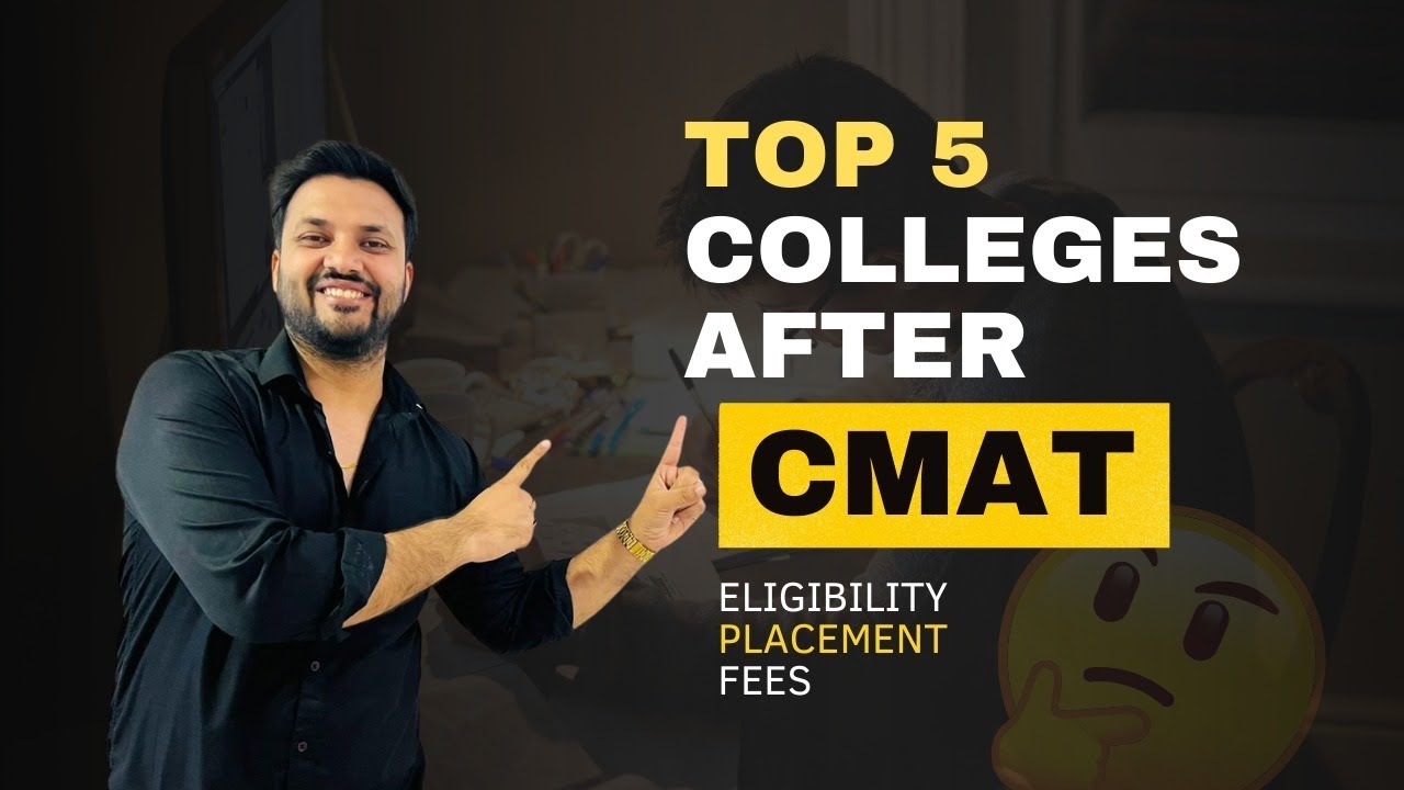 CMAT 2024 Top 5 Colleges List | Cut offs | Placement | MBA | PGDM - YouTube