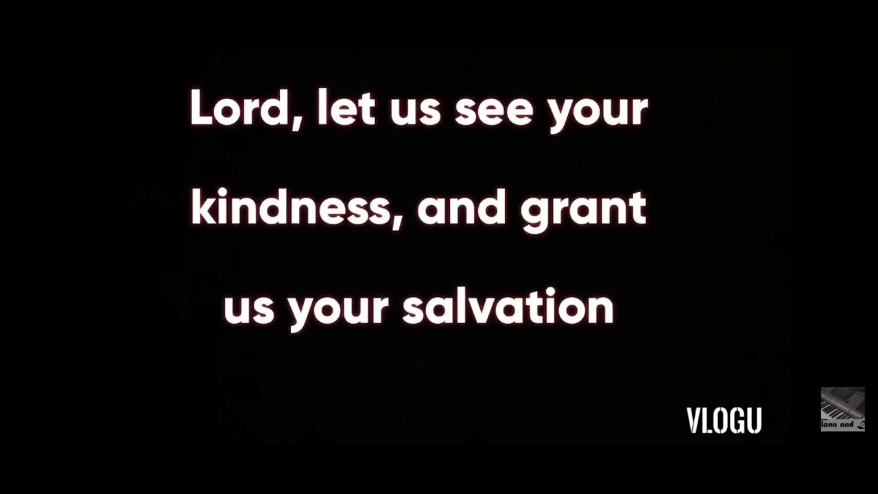 Lord let us see your kindness.. - YouTube