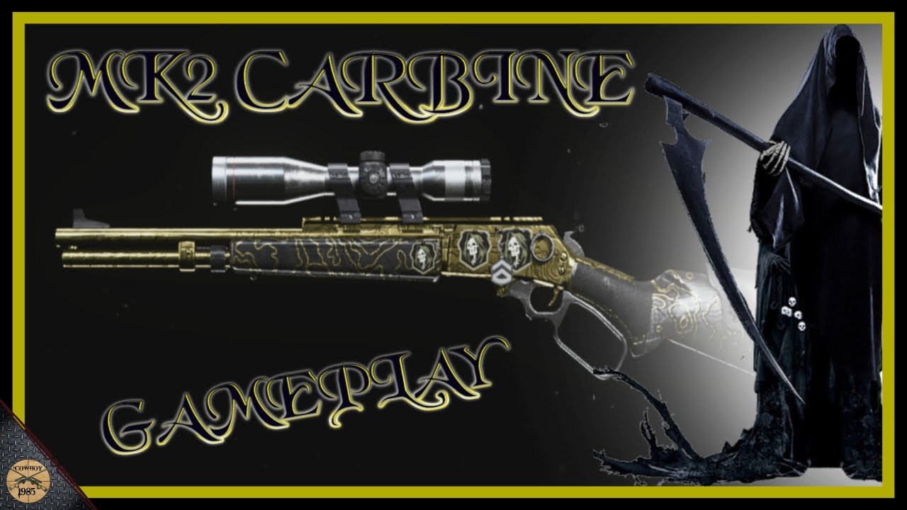 Gold Mk2 Carbine Call Of Duty Modern Warfare Gameplay - YouTube