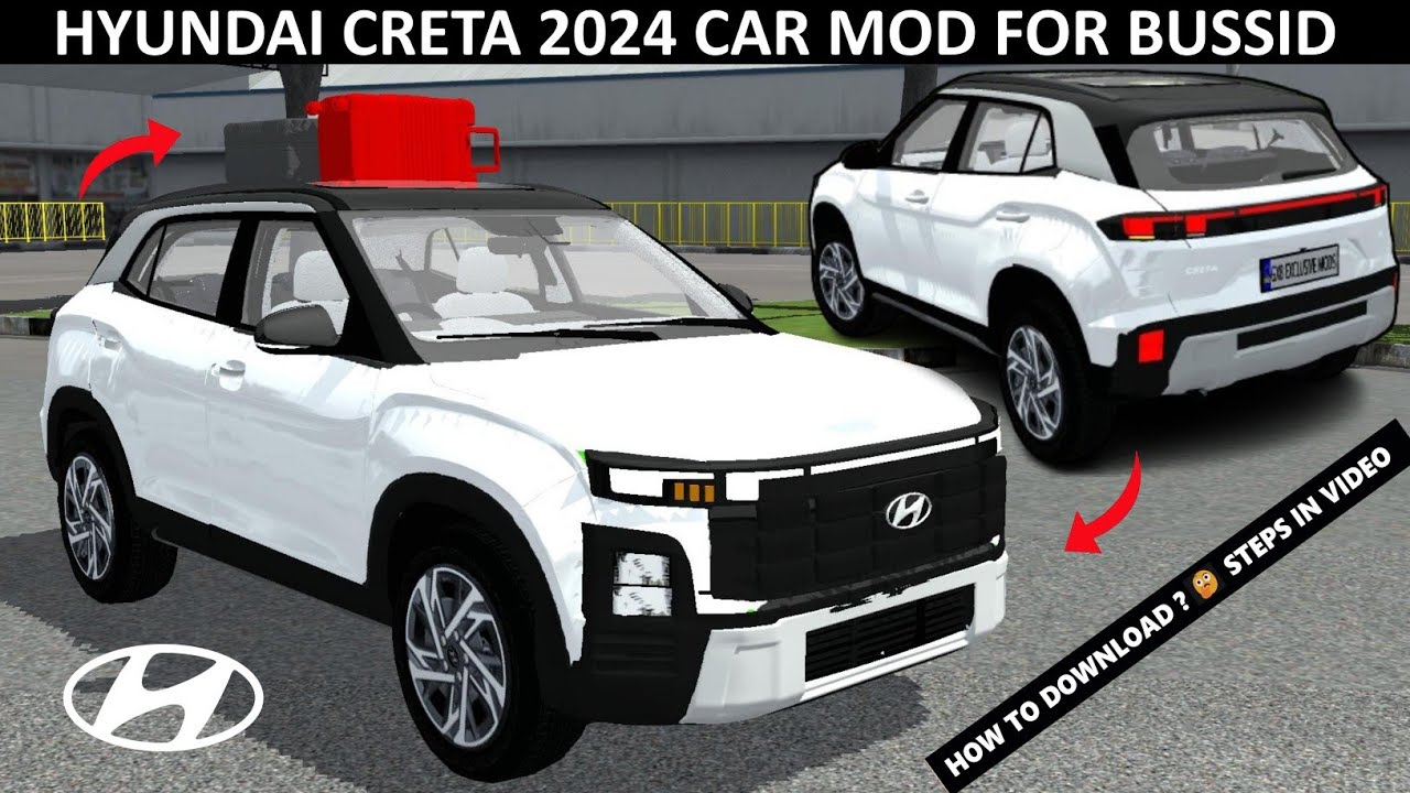 How To Add Hyundai Creta 2024 Mod For Bus Simulator Indonesia | Hyundai ...