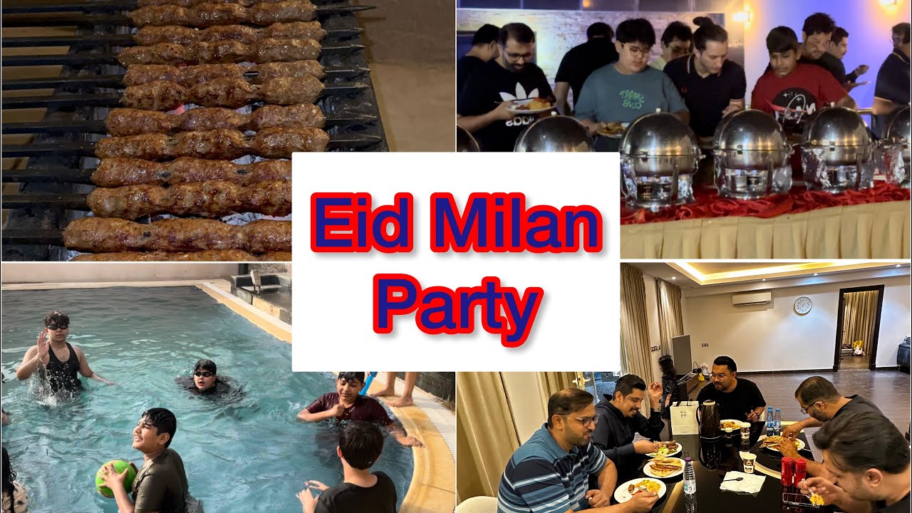 Eid Milan Party At Istaraha Riyadh | Sone fari - YouTube