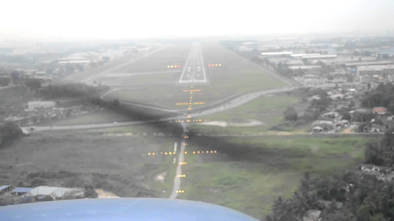 C172 landing approach - Runway 15 Subang - YouTube