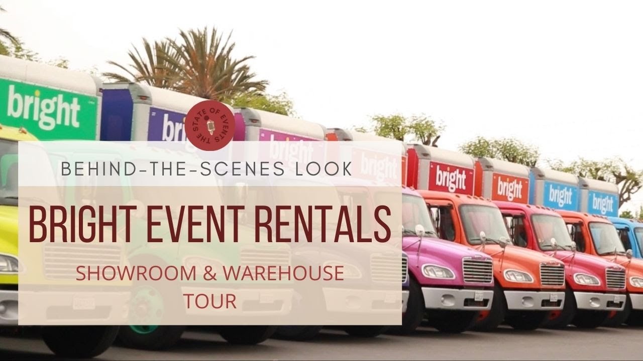 Behind-the-Scenes Tour at Bright Event Rentals Showroom & Warehouse ...