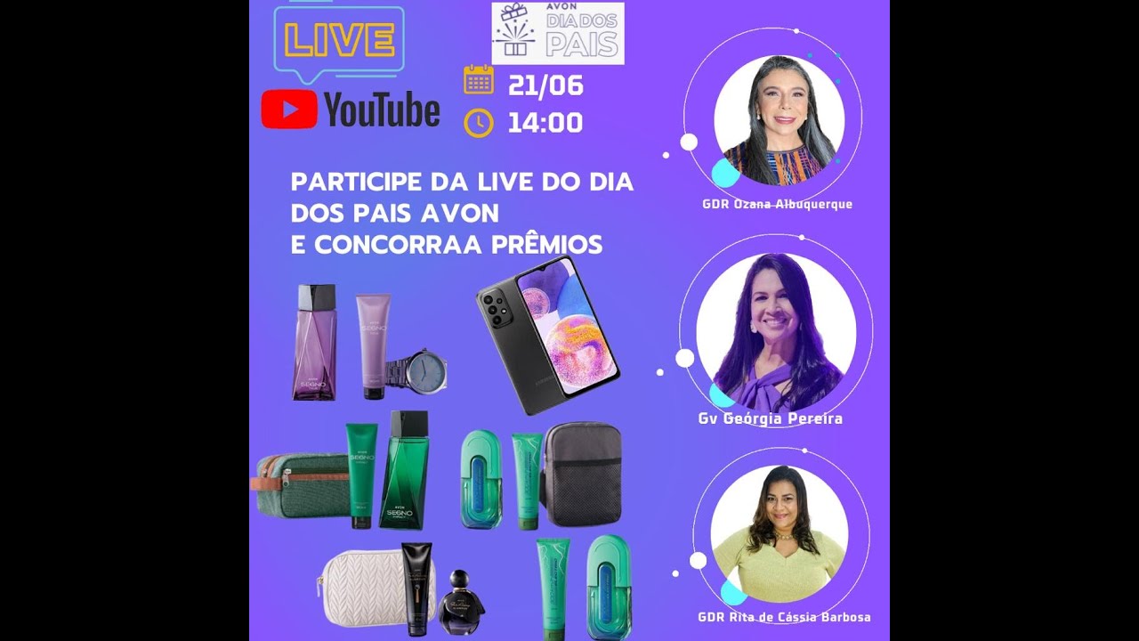 AVON - Live Especial Dia dos Pais - YouTube