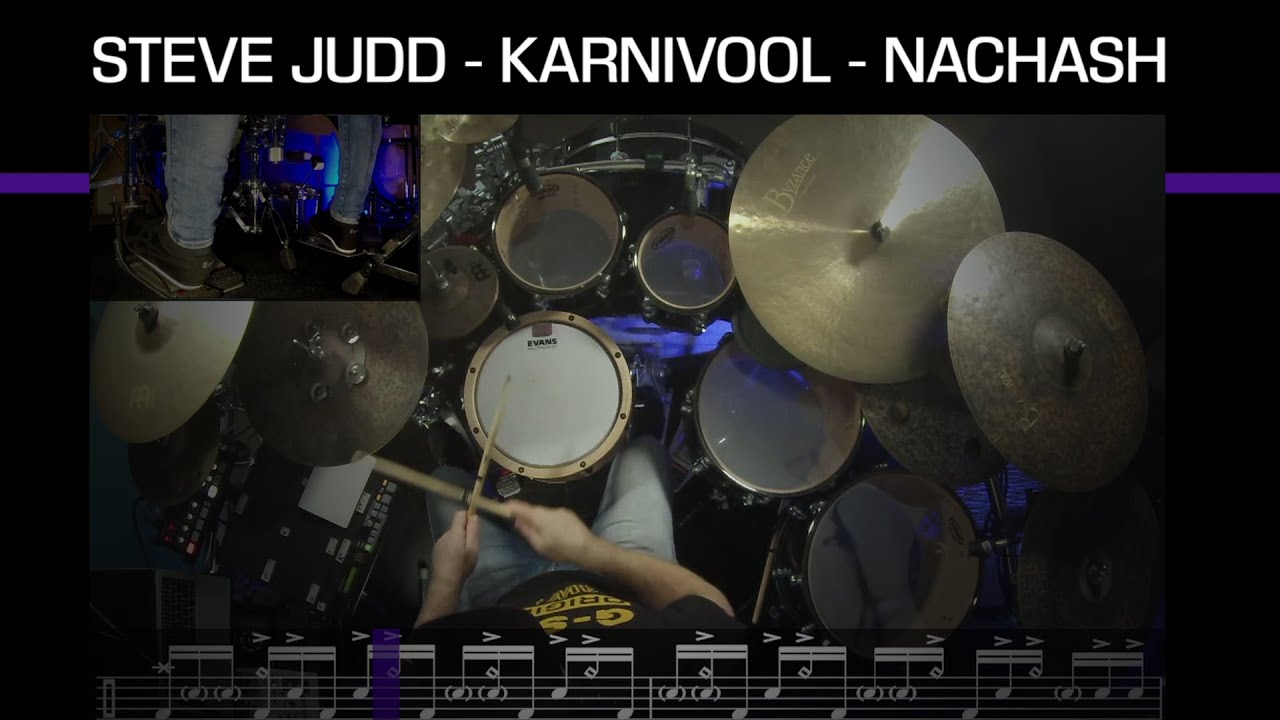 Steve Judd | Main groove on Karnivool's - Nachash - YouTube