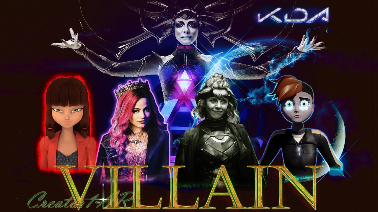 RE-FLESH FALL: VILLAIN (Злодейка) KDA MV TMNT/LADYBUG/MARVEL ...