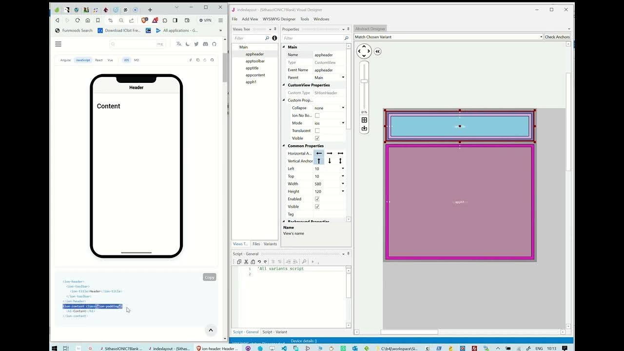 SithasoIONIC7 - Lesson 06 #ionic #ionicframework #ionic7 #javascript, # ...