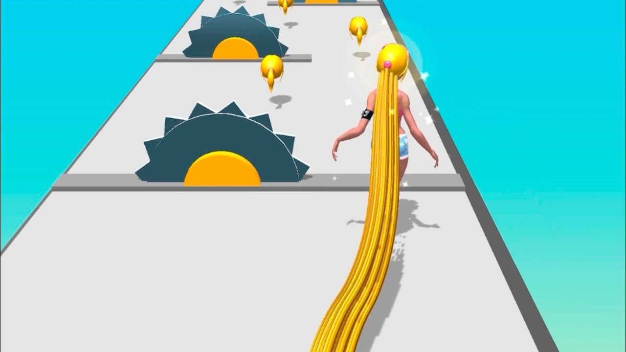 Hair Rush Gameplay Level 58-60 (Android, iOS) - YouTube