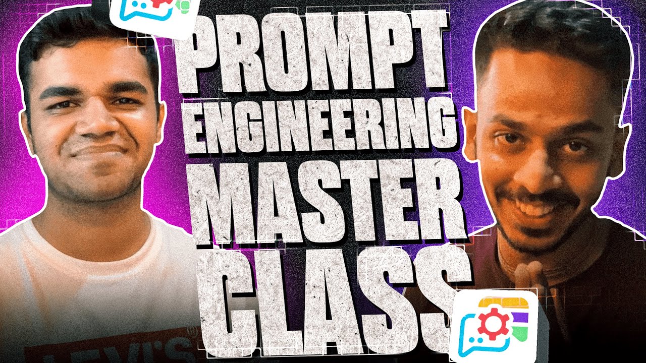 The Ultimate Prompt Engineering MasterClass 🤖🤖 - YouTube