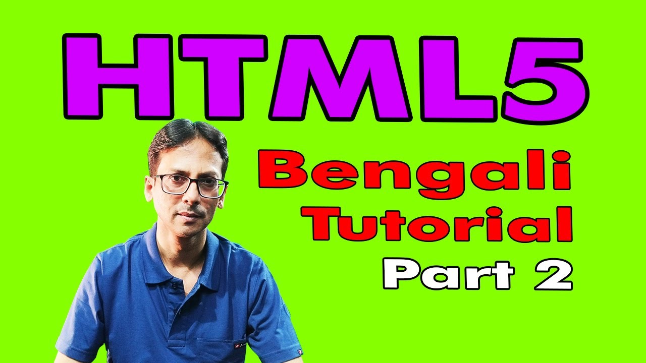 HTML or HTML5 Bengali Tutorial: Text Formatting Tags | Part 2 - YouTube